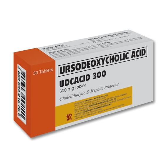 UDCACID 300 Ursodeoxycholic Acid 300mg Tablet 1's price in the ...